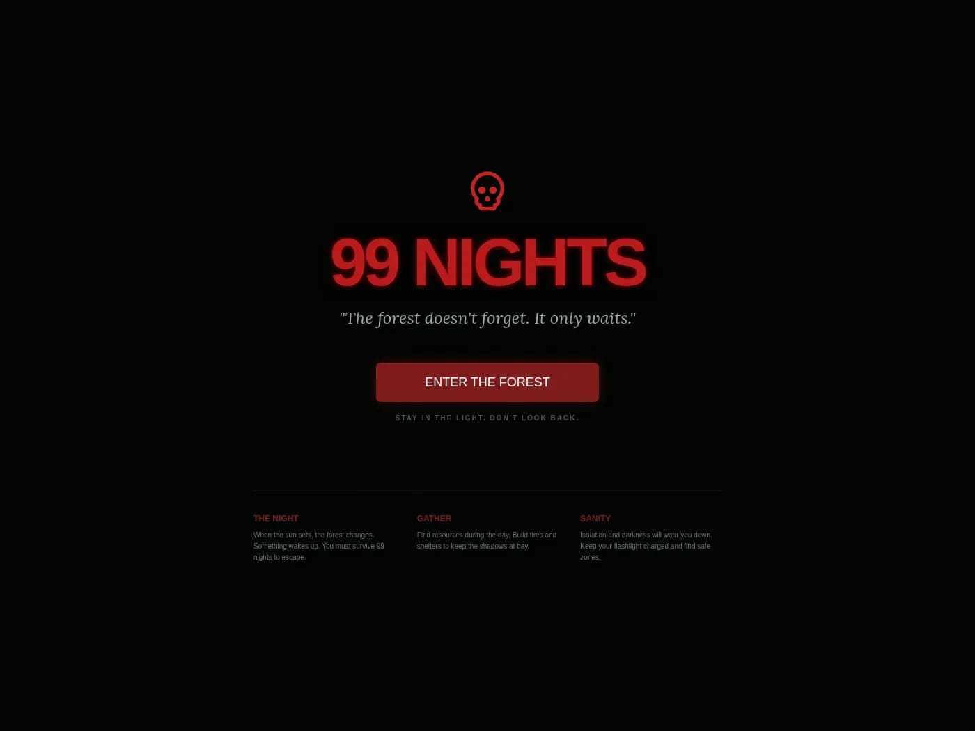 99 Nights Forest Survival