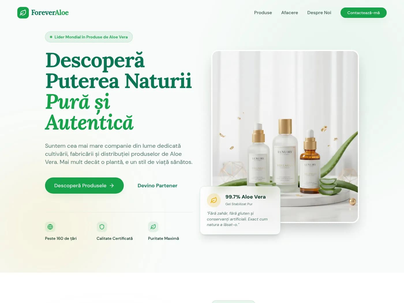 Forever Aloe Business Info