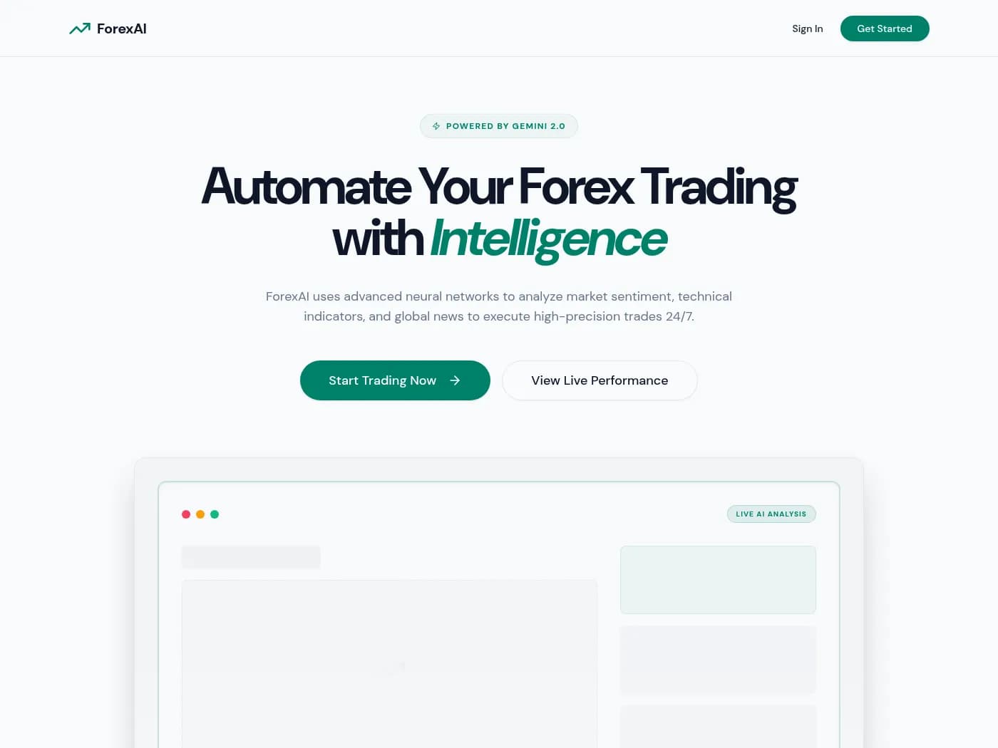 Forex AI Trader