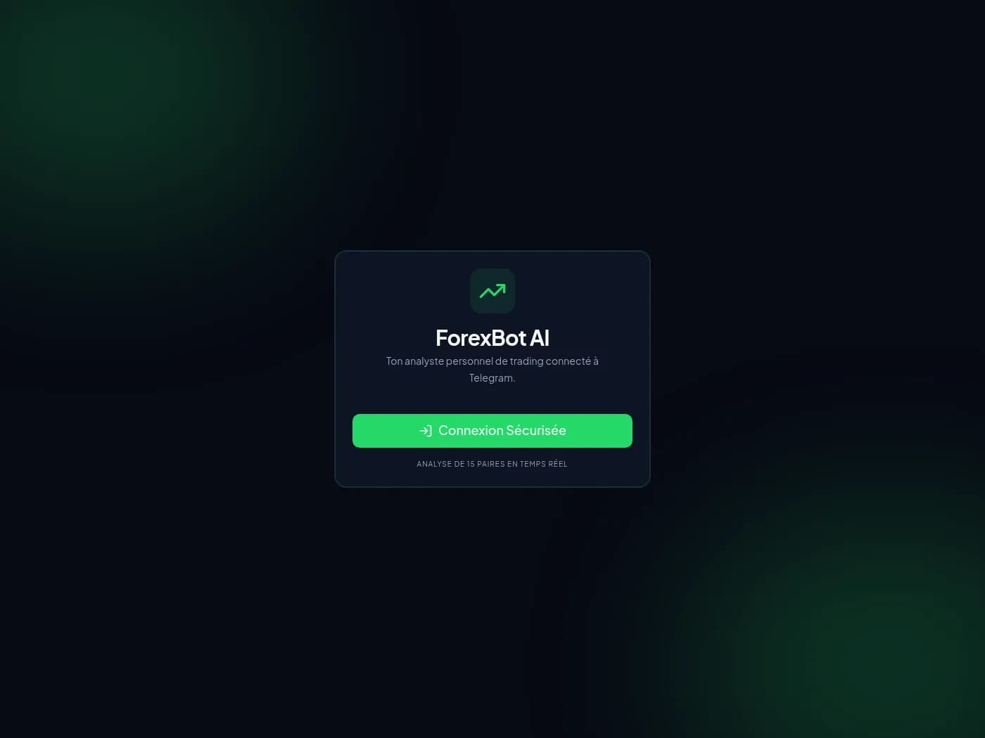Forex Telegram Analyst Bot