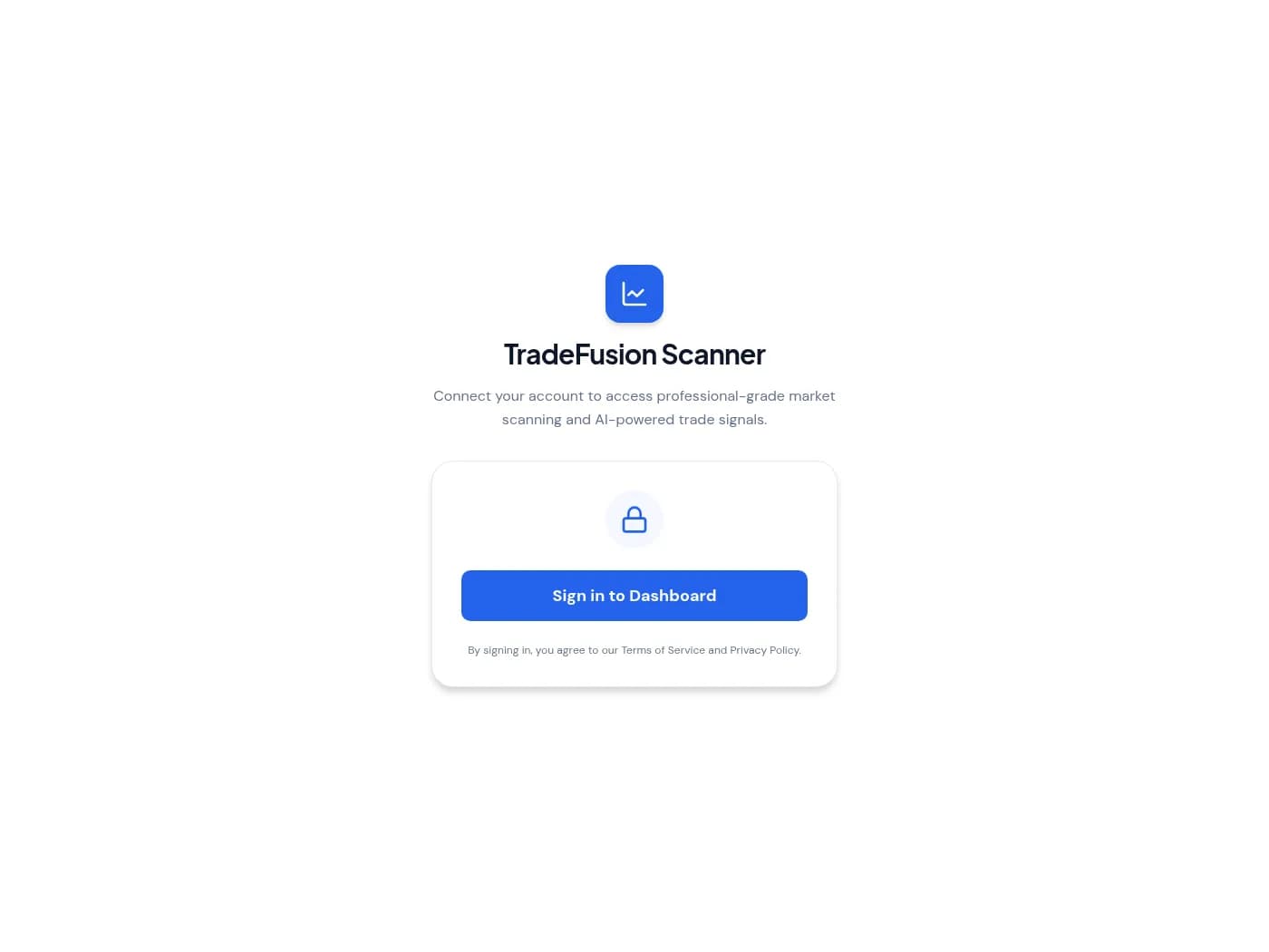 TradeFusion Scanner