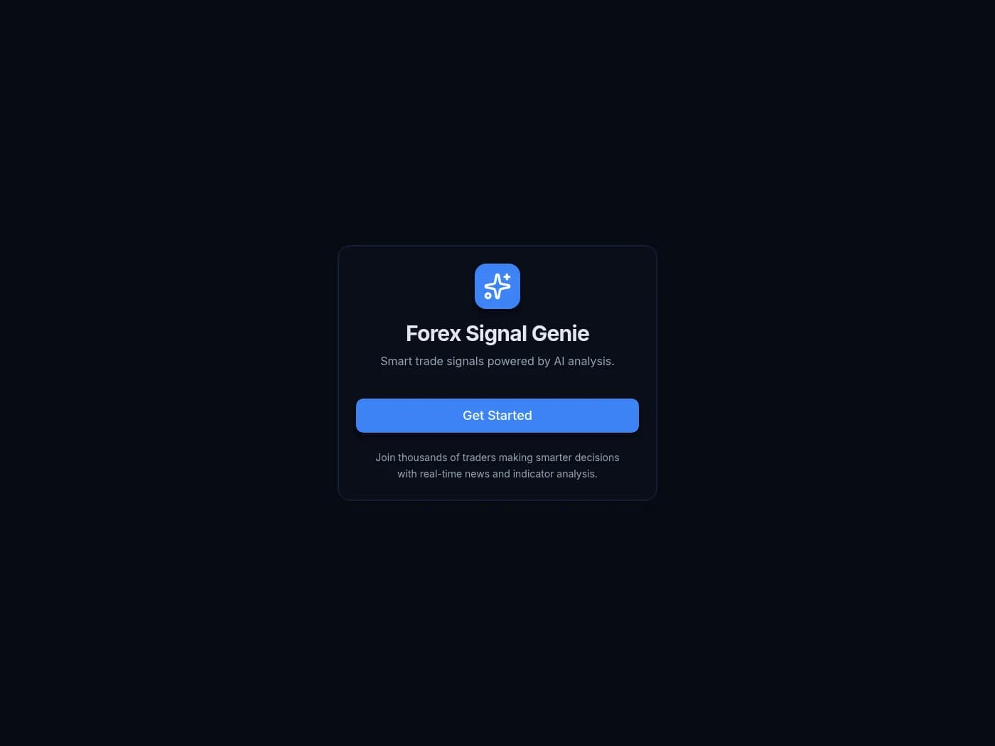 Forex Signal Genie
