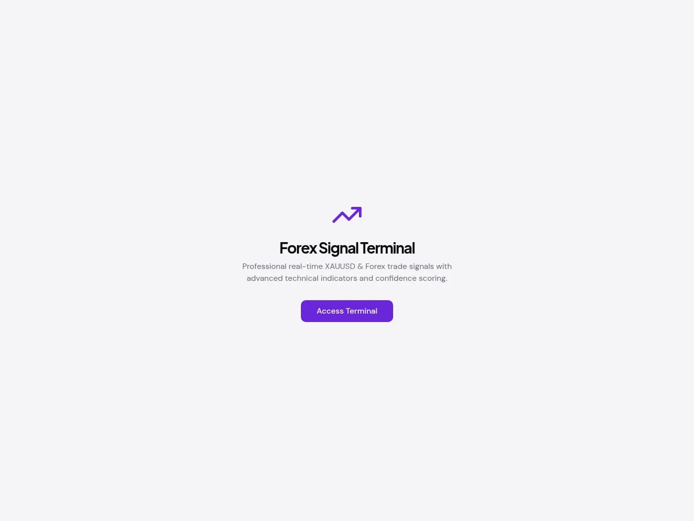 Forex Signal Terminal