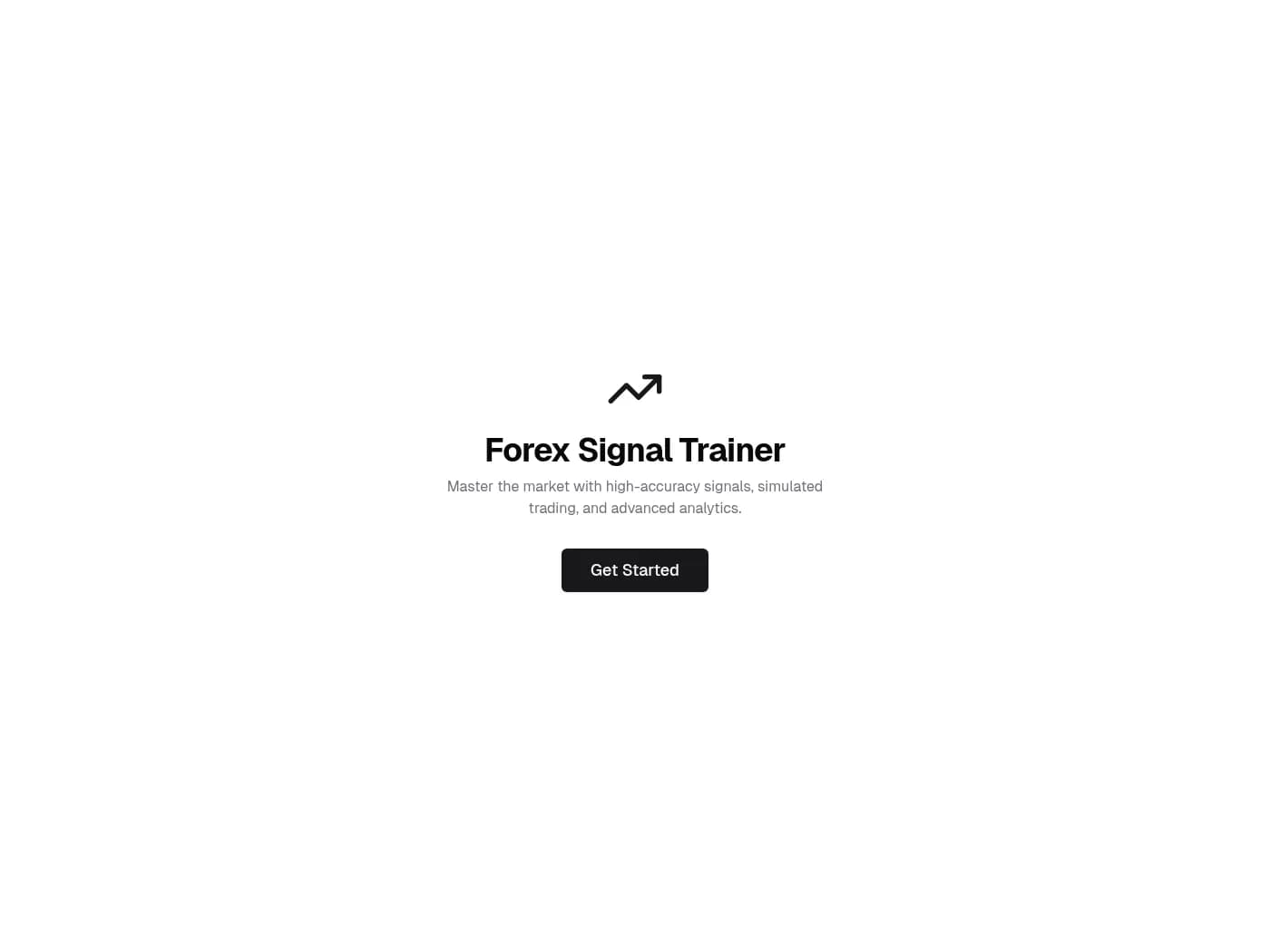 Forex Signal Trainer