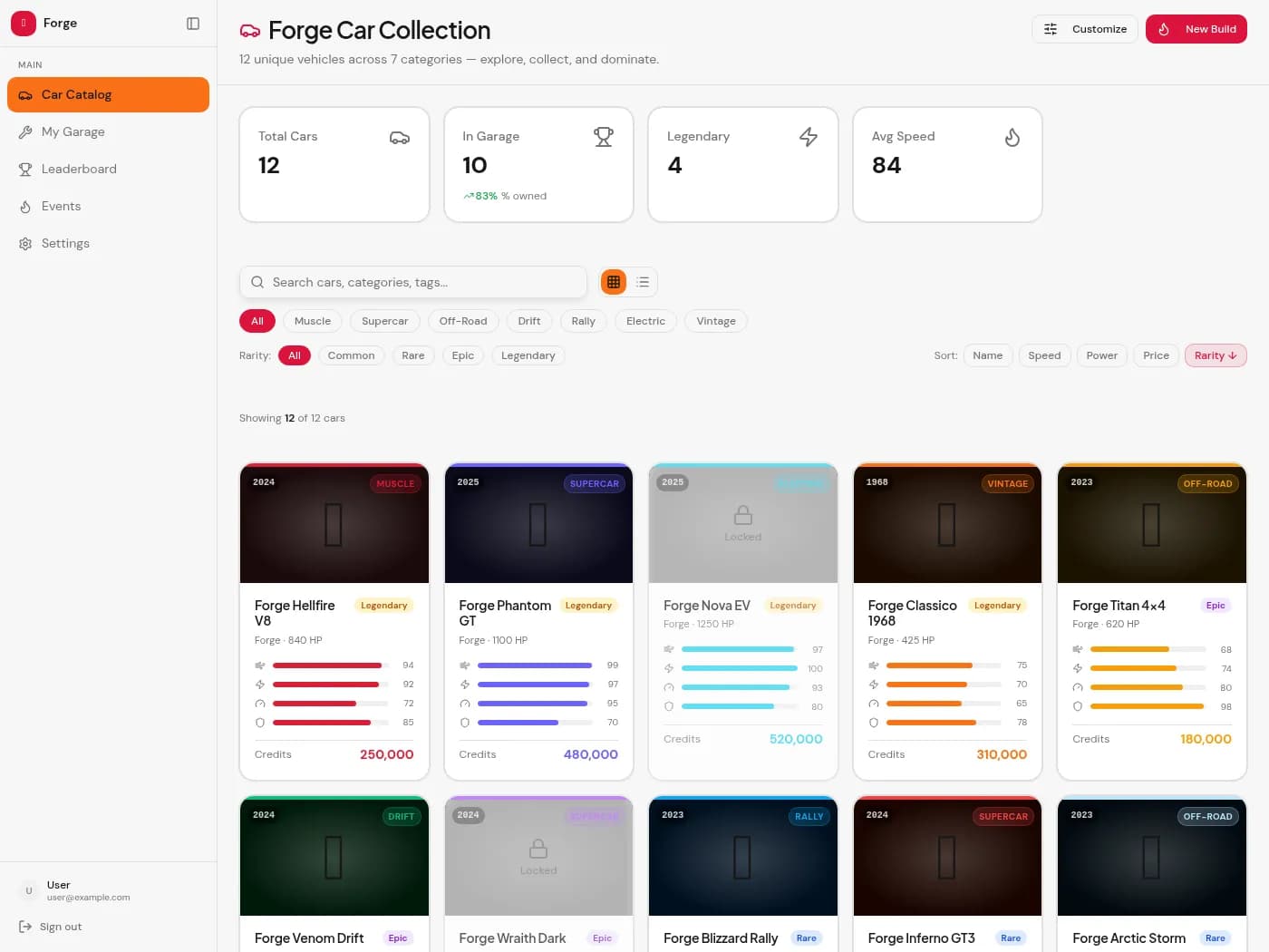 Forge Car Creator