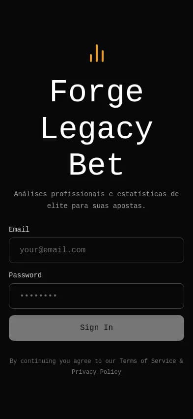 Forge Legacy Bet