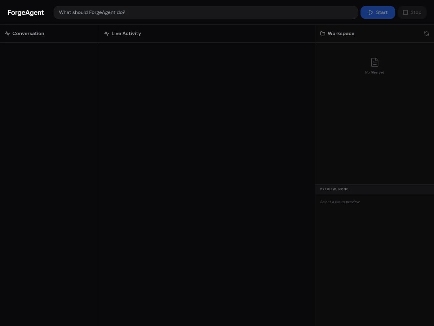 ForgeAgent Autonomous AI