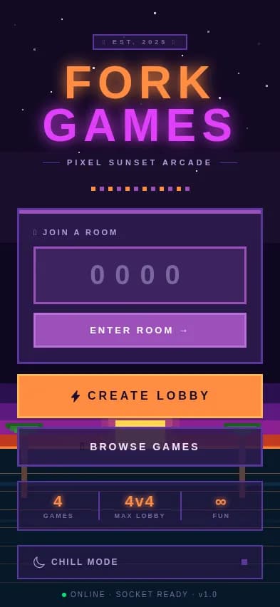 ForkGames Social Arcade