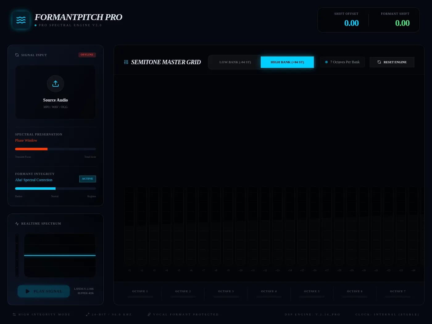 FormantPitch Audio Player