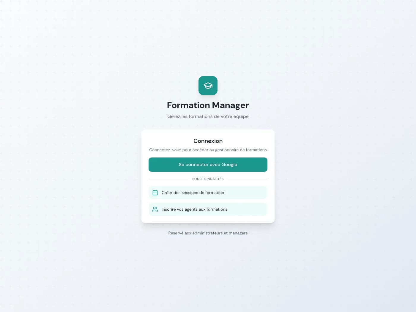 Formation Agent Manager