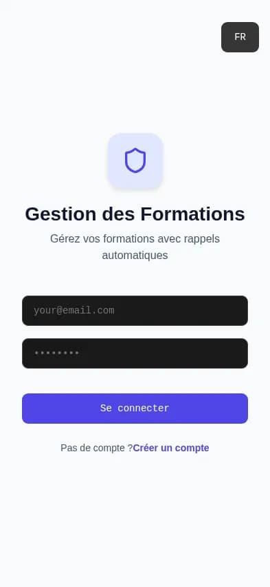Formation Manager Mobile