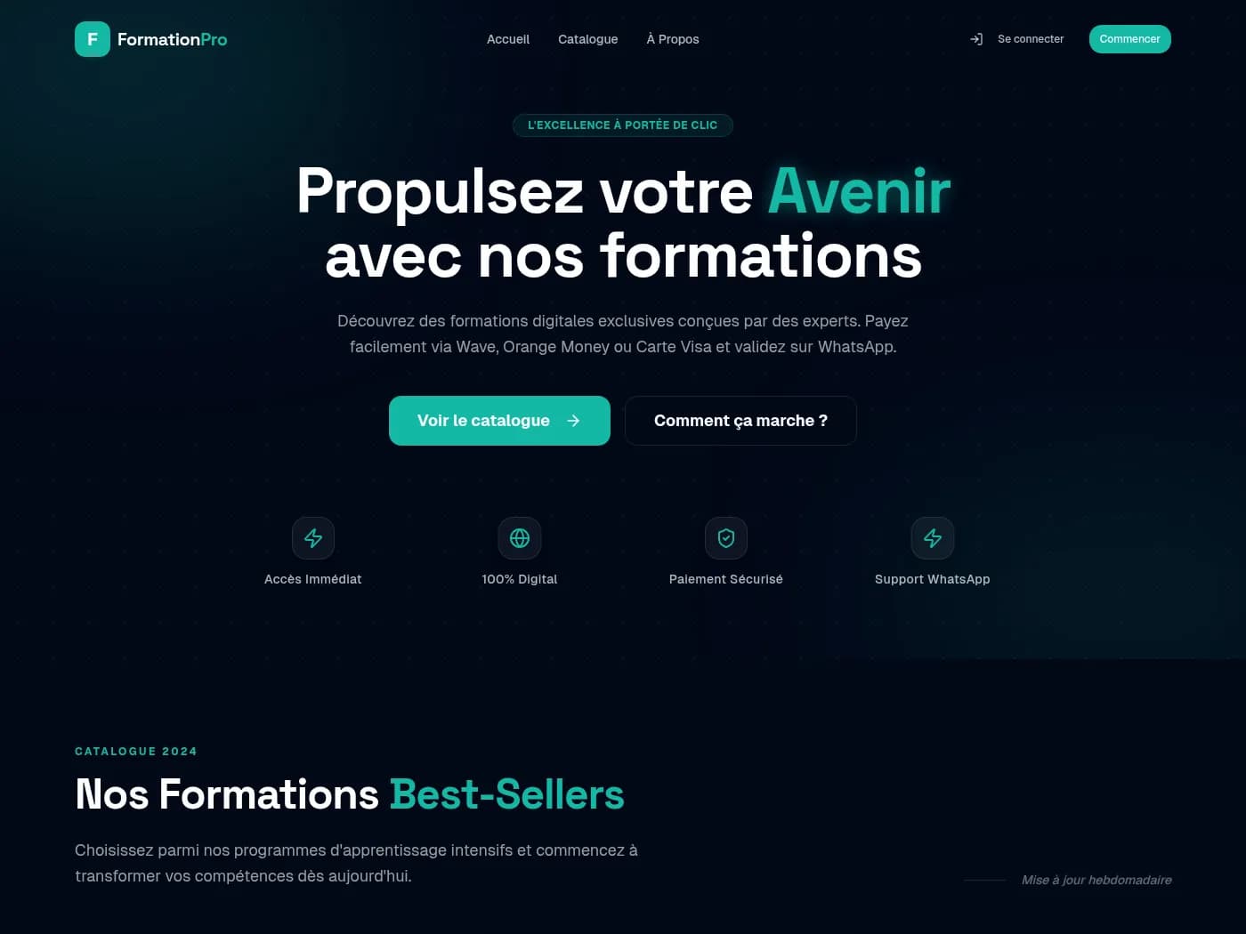 Formation Pro Hub
