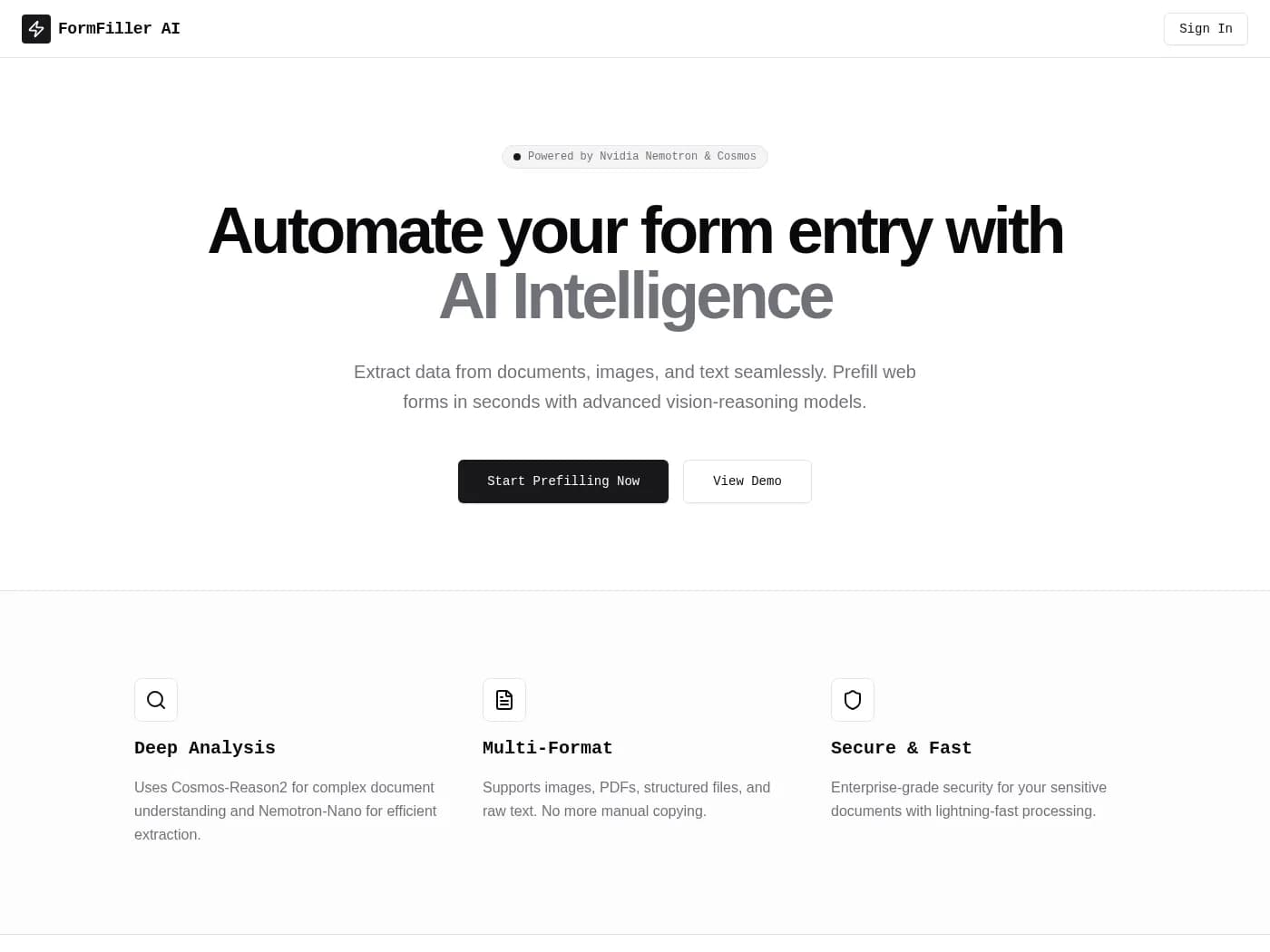 FormFiller AI Agent
