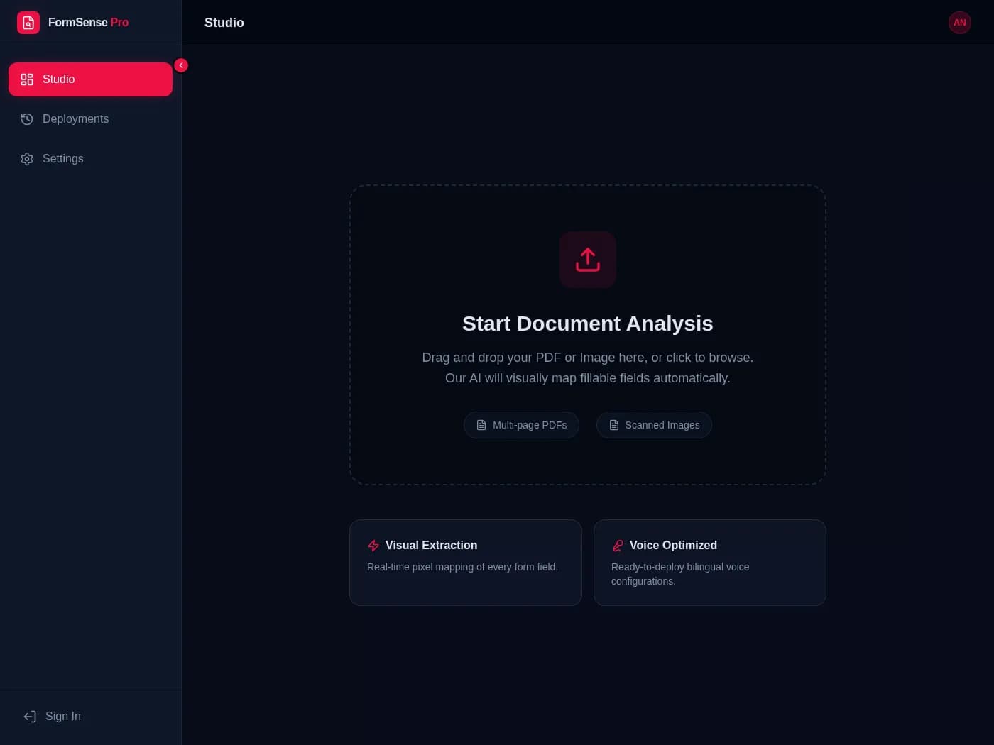 FormSense Pro Studio