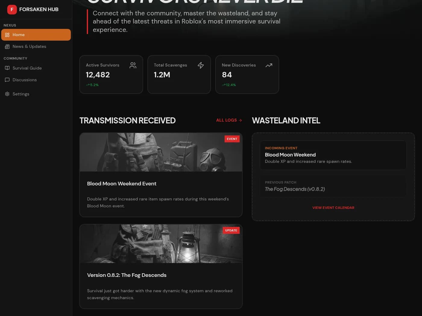 Forsaken Hub