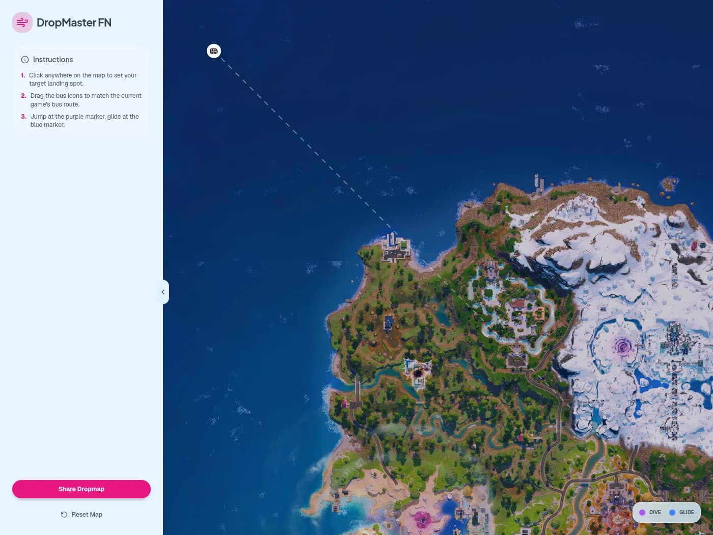 Fortnite Dropmap Generator
