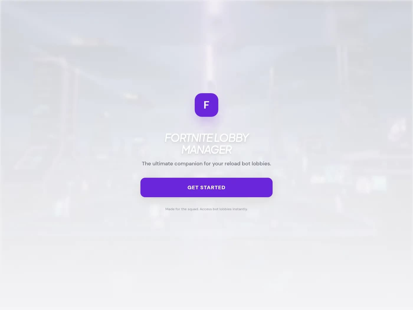 Fortnite Lobby Manager