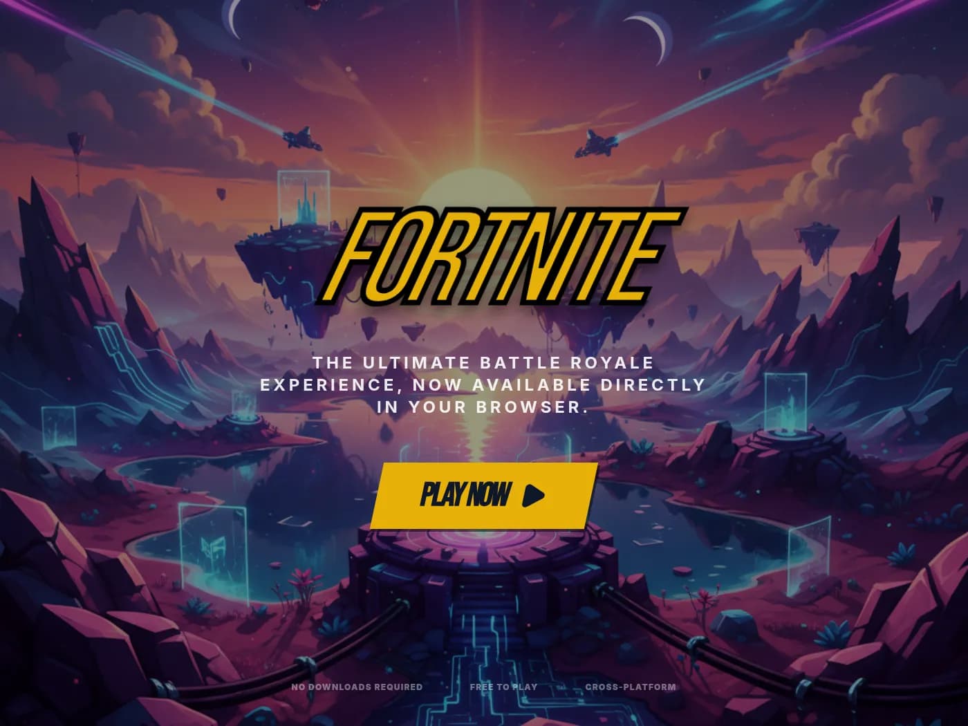 Fortnite Web Clone