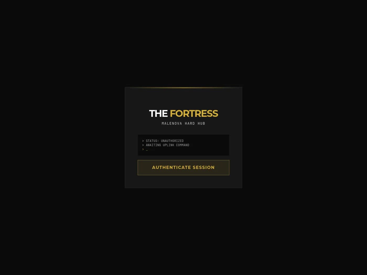 Fortress Command Center
