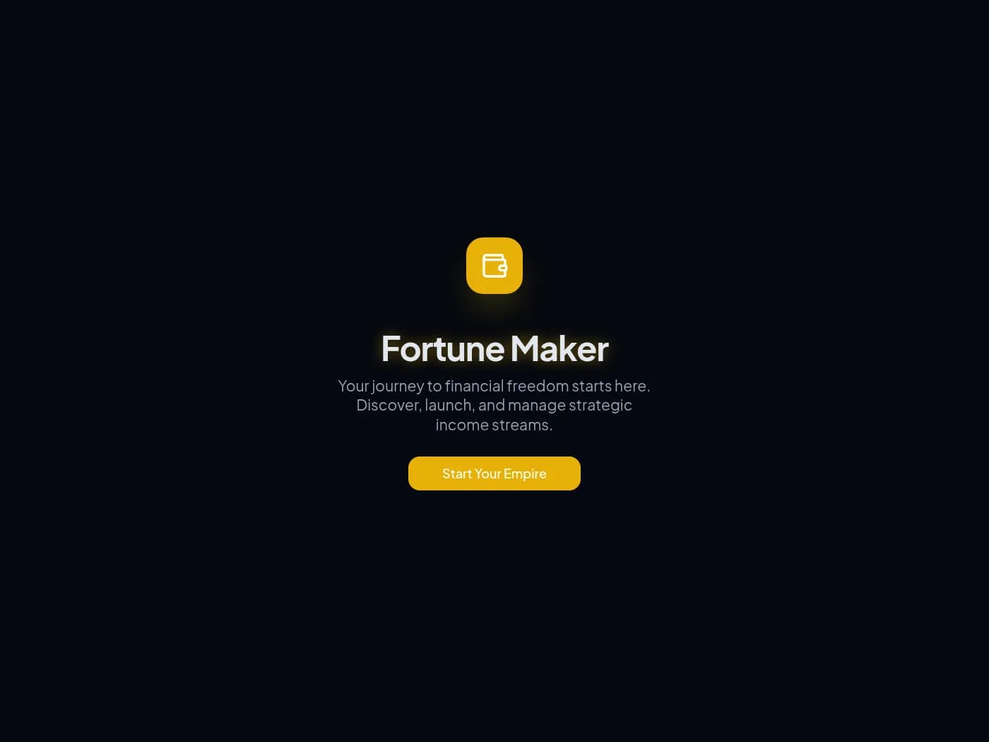 Fortune Maker App