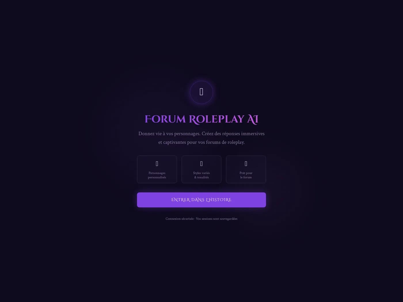Forum Roleplay AI