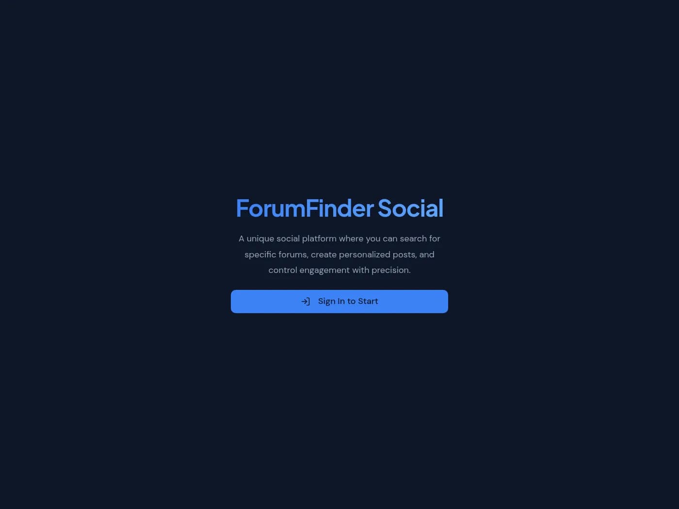 ForumFinder Social
