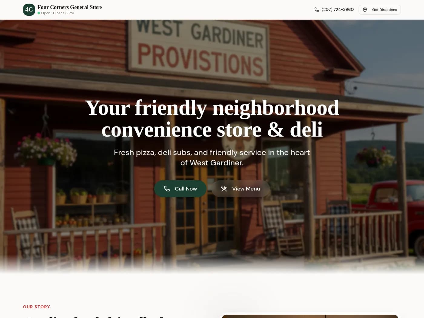 Four Corners Store Site