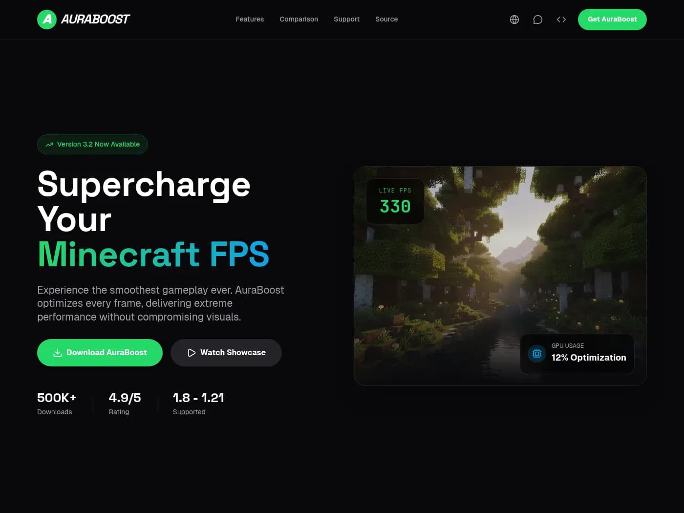 FPS Boost Minecraft Mod