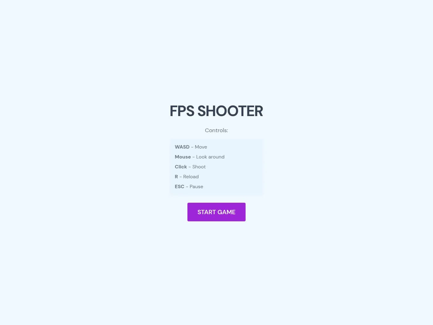 FPS Shooter Game