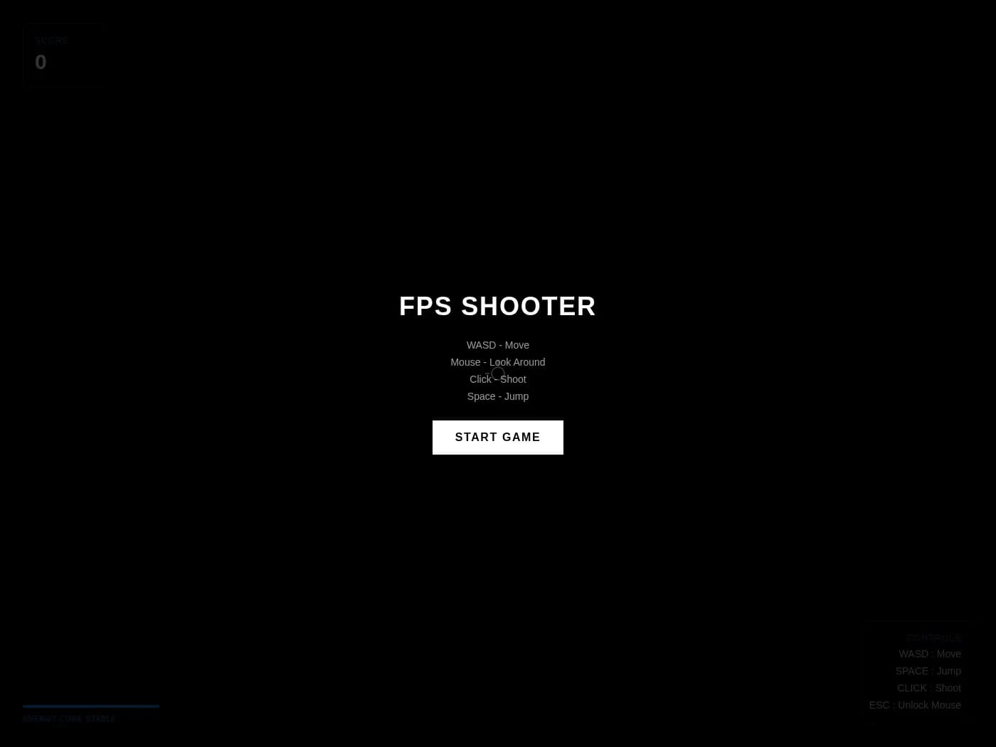 First Person Shooter Game
