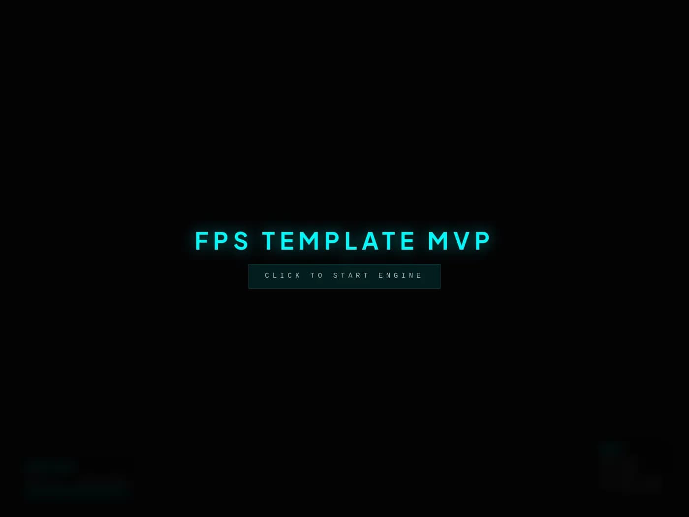 FPS MVP Game Template