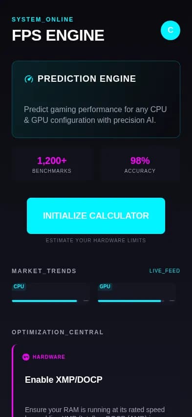 FPS Tool Calculator