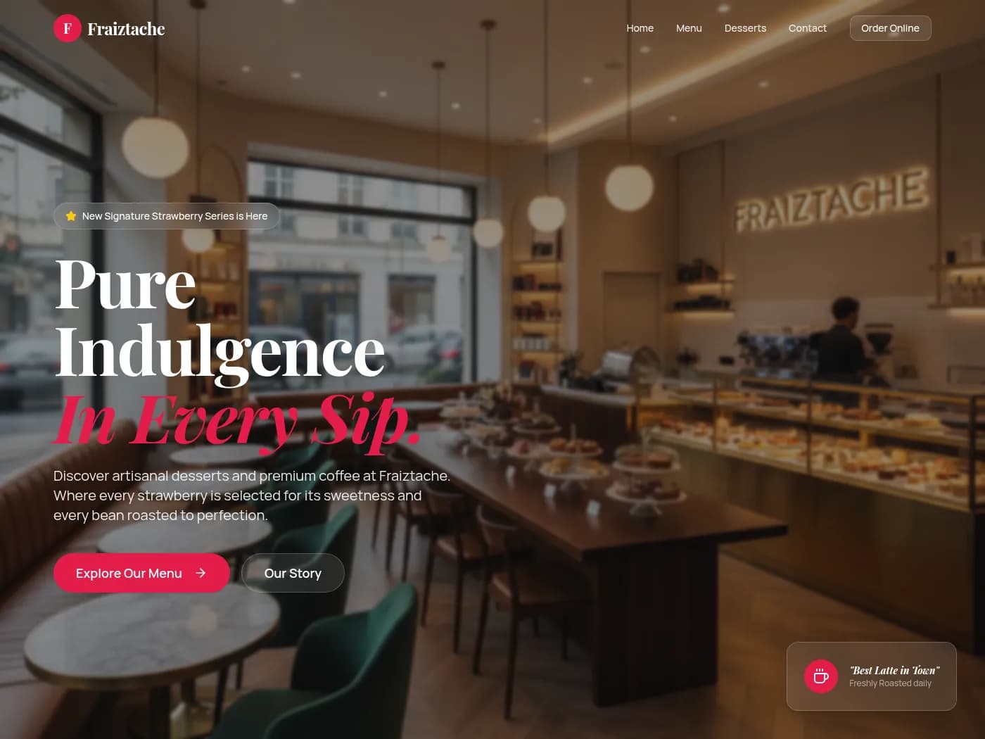 Fraiztache Coffee Site