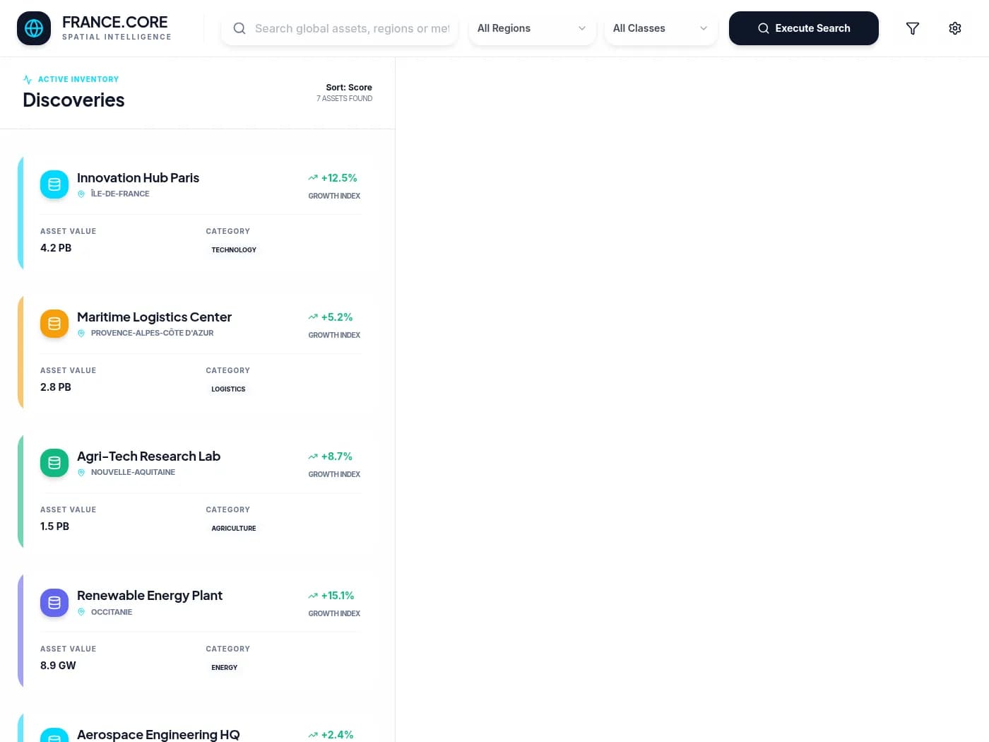 France Data Explorer UI