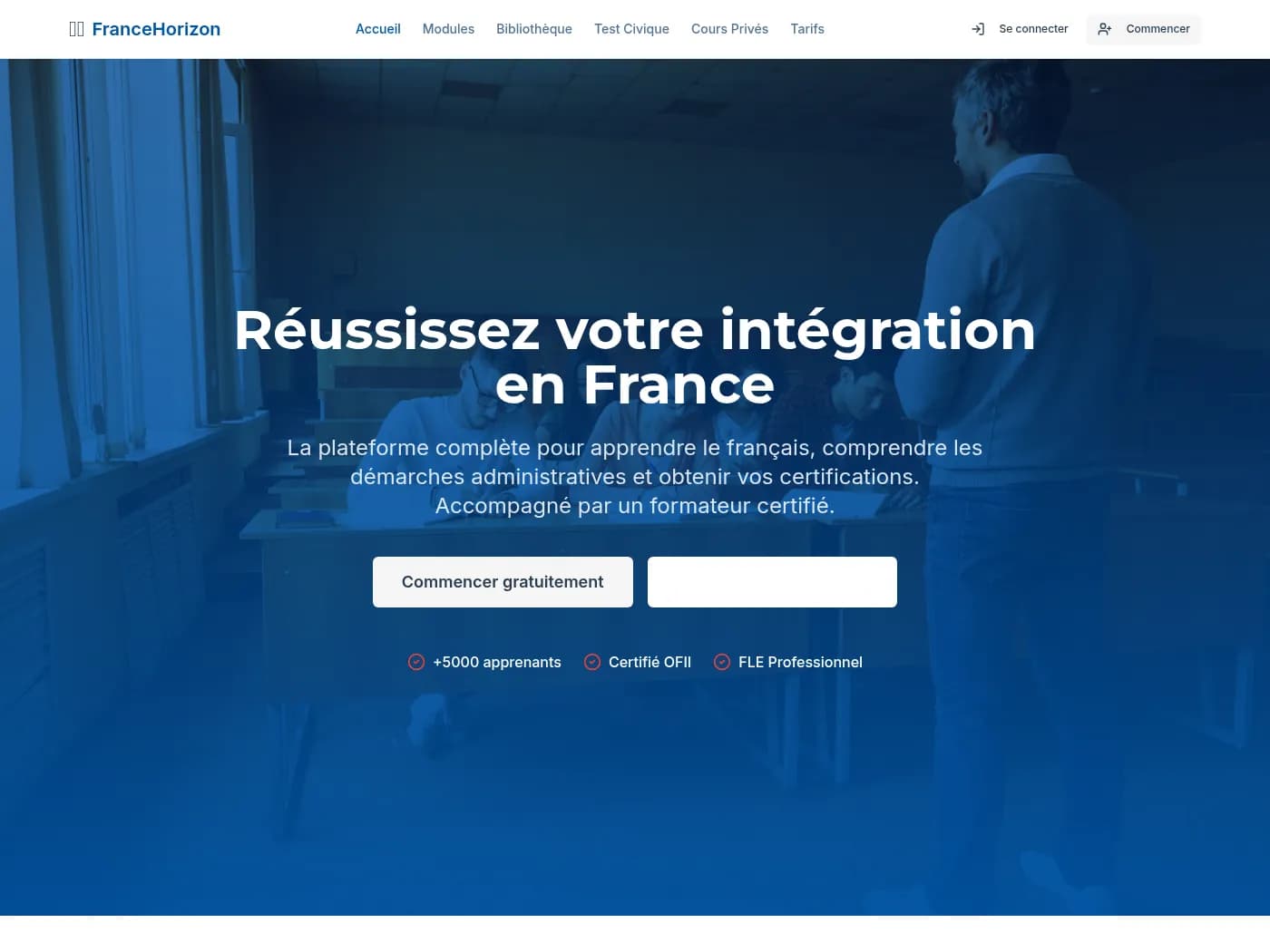 FranceHorizon Learning Hub