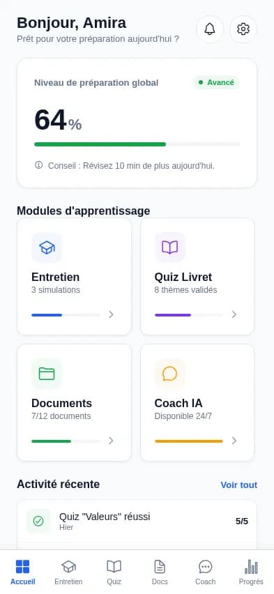 FrancePass+ Coach Naturalisation