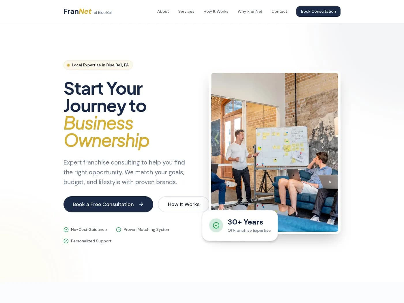 FranNet Blue Bell Site