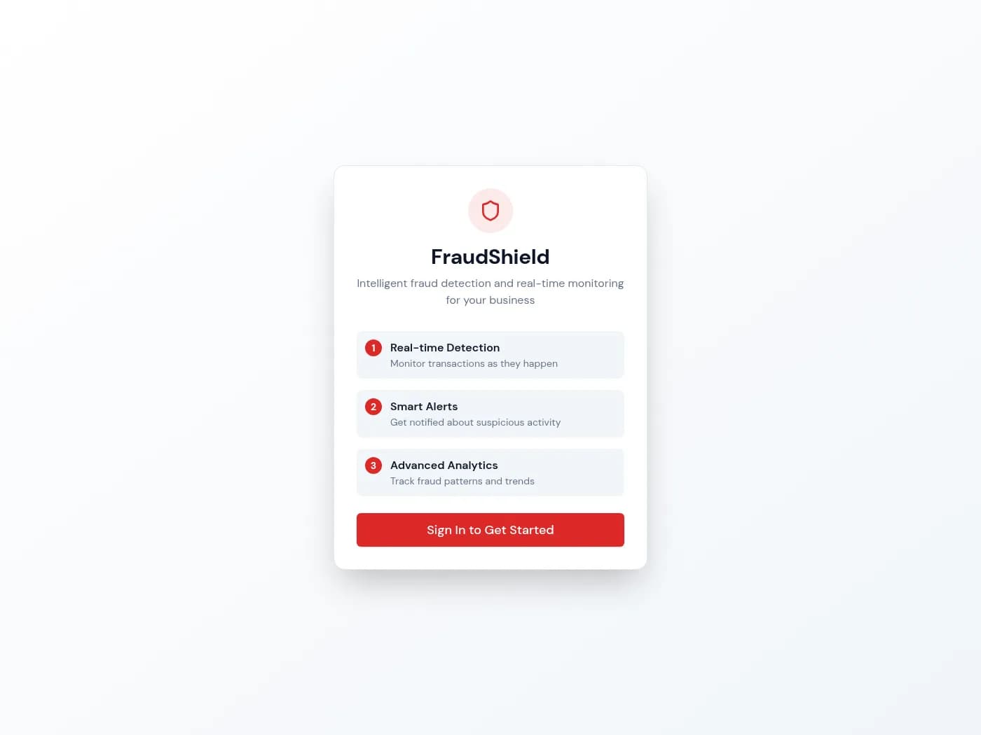 FraudShield App
