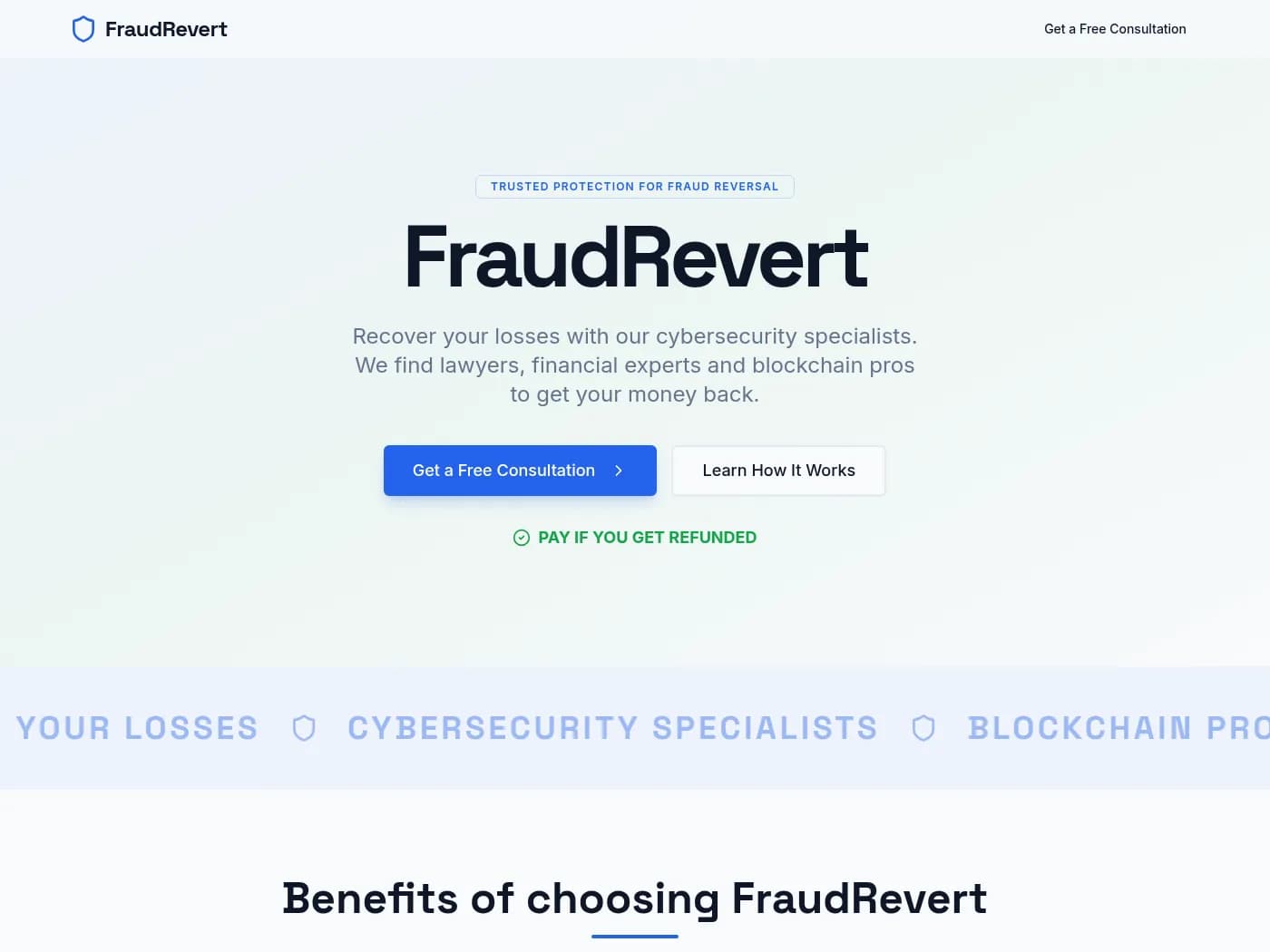 FraudRevert