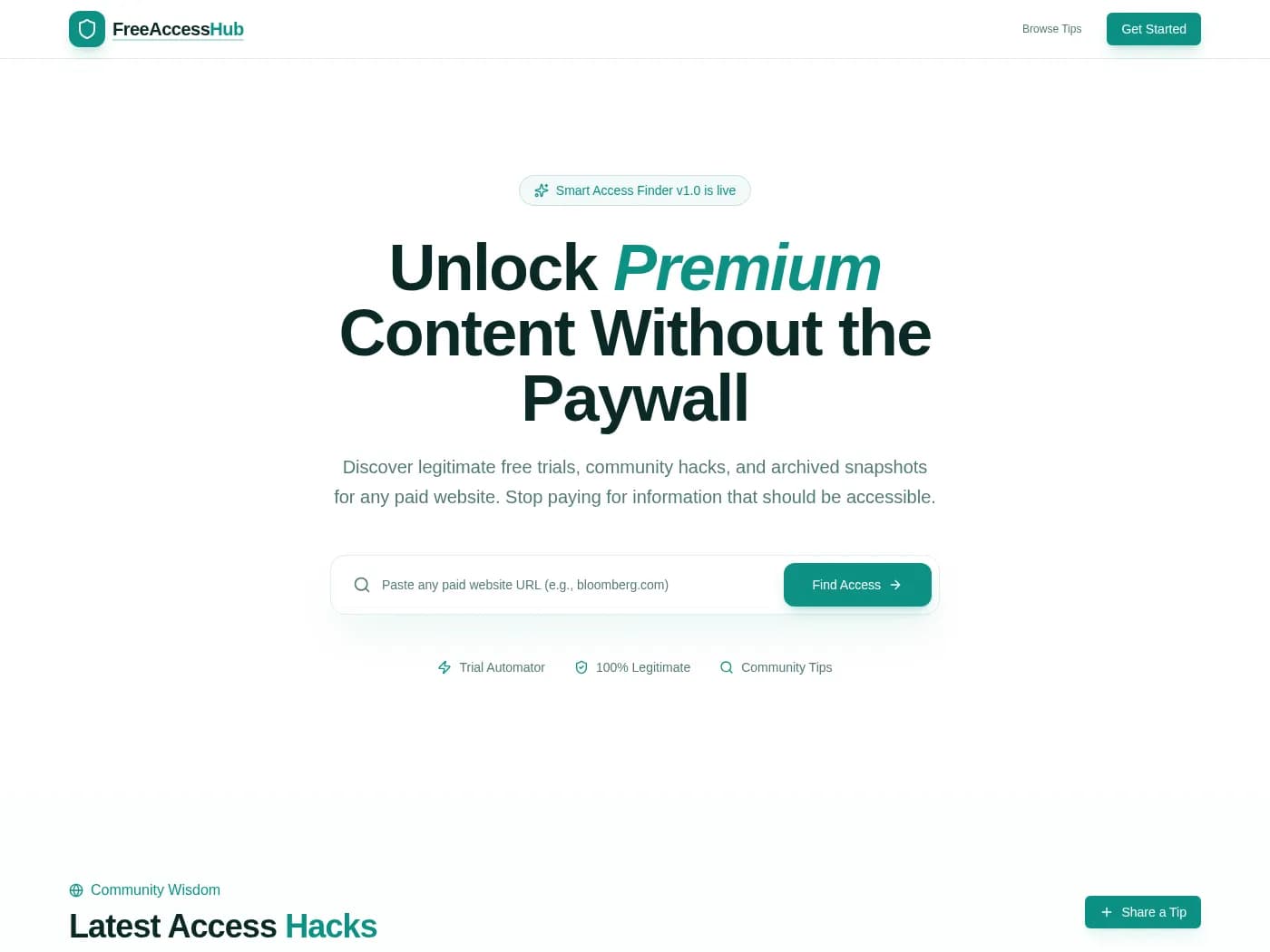 Free Access Hub