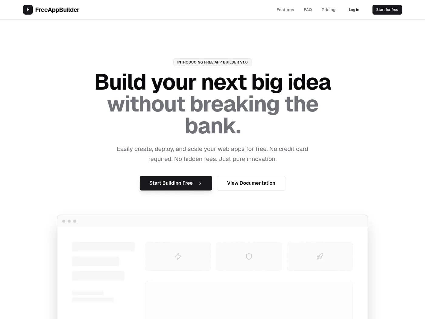 Free App Builder