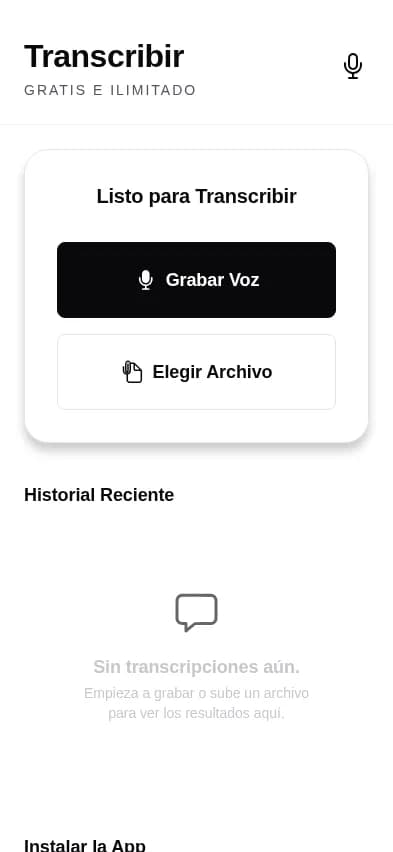 Free Audio Transcriber