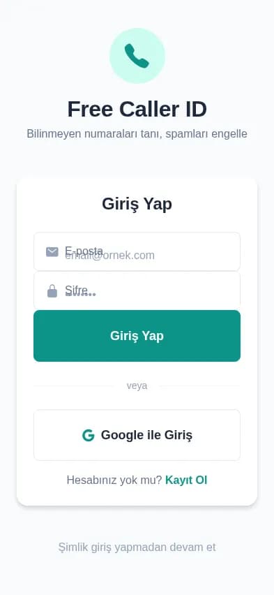Free GetContact Clone