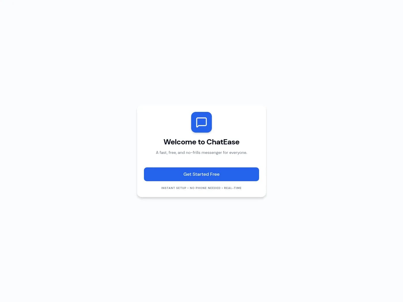 ChatEase Free Messenger