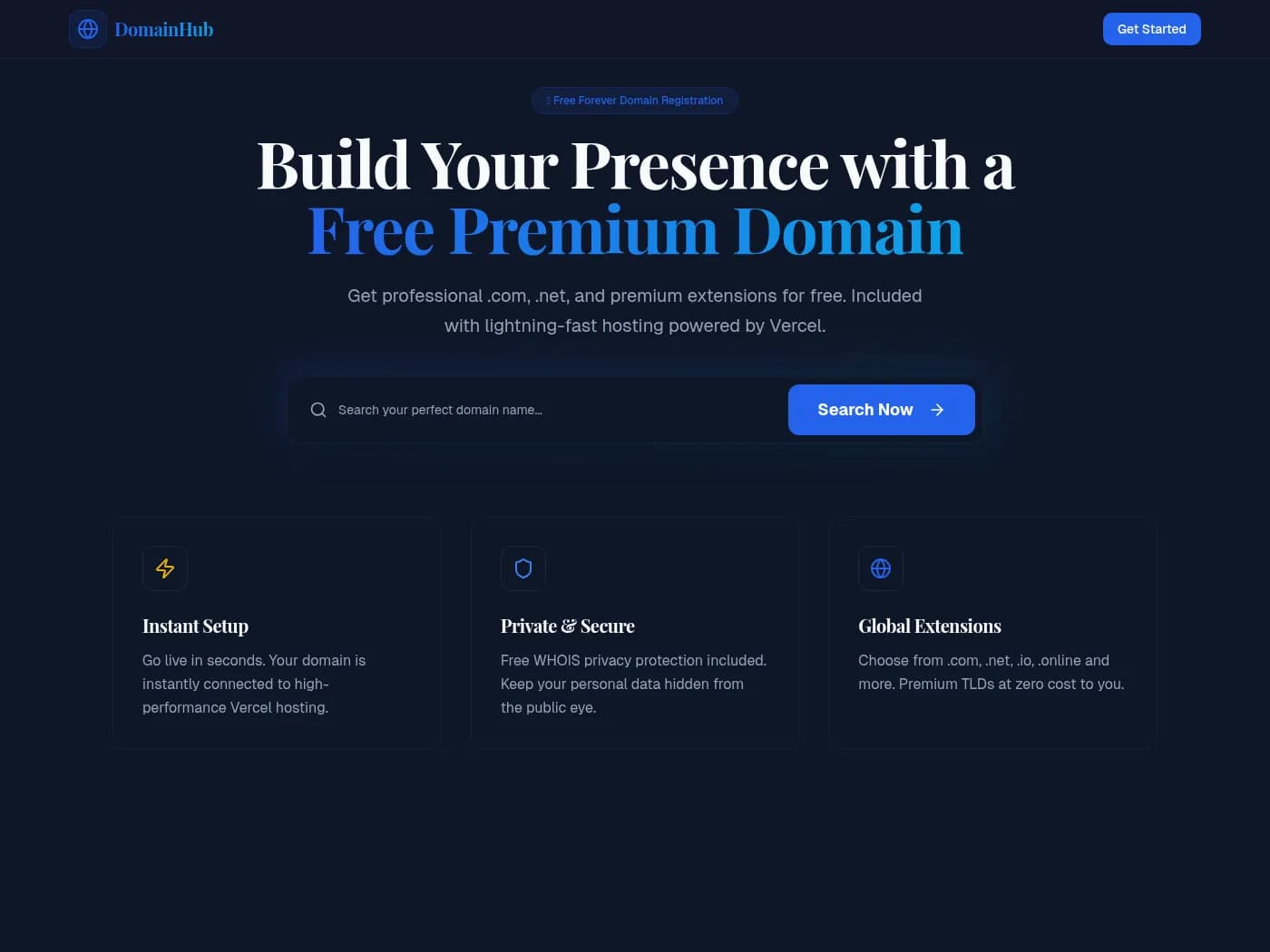 Free Domain Hub