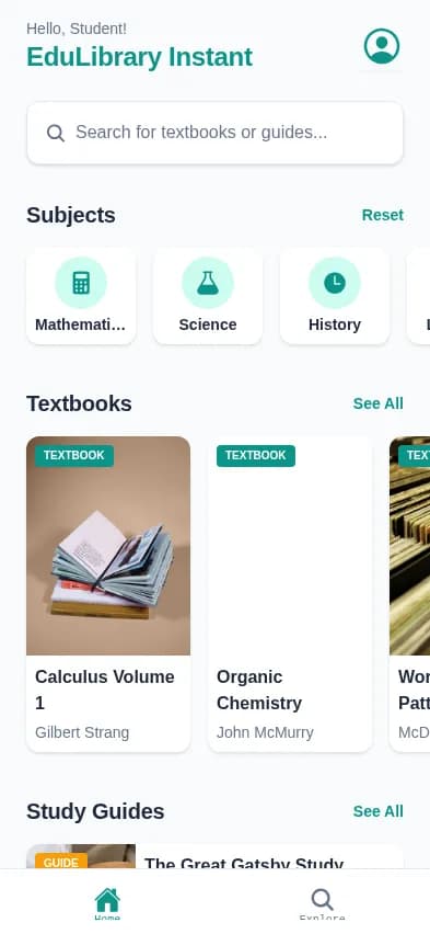 EduLibrary Instant