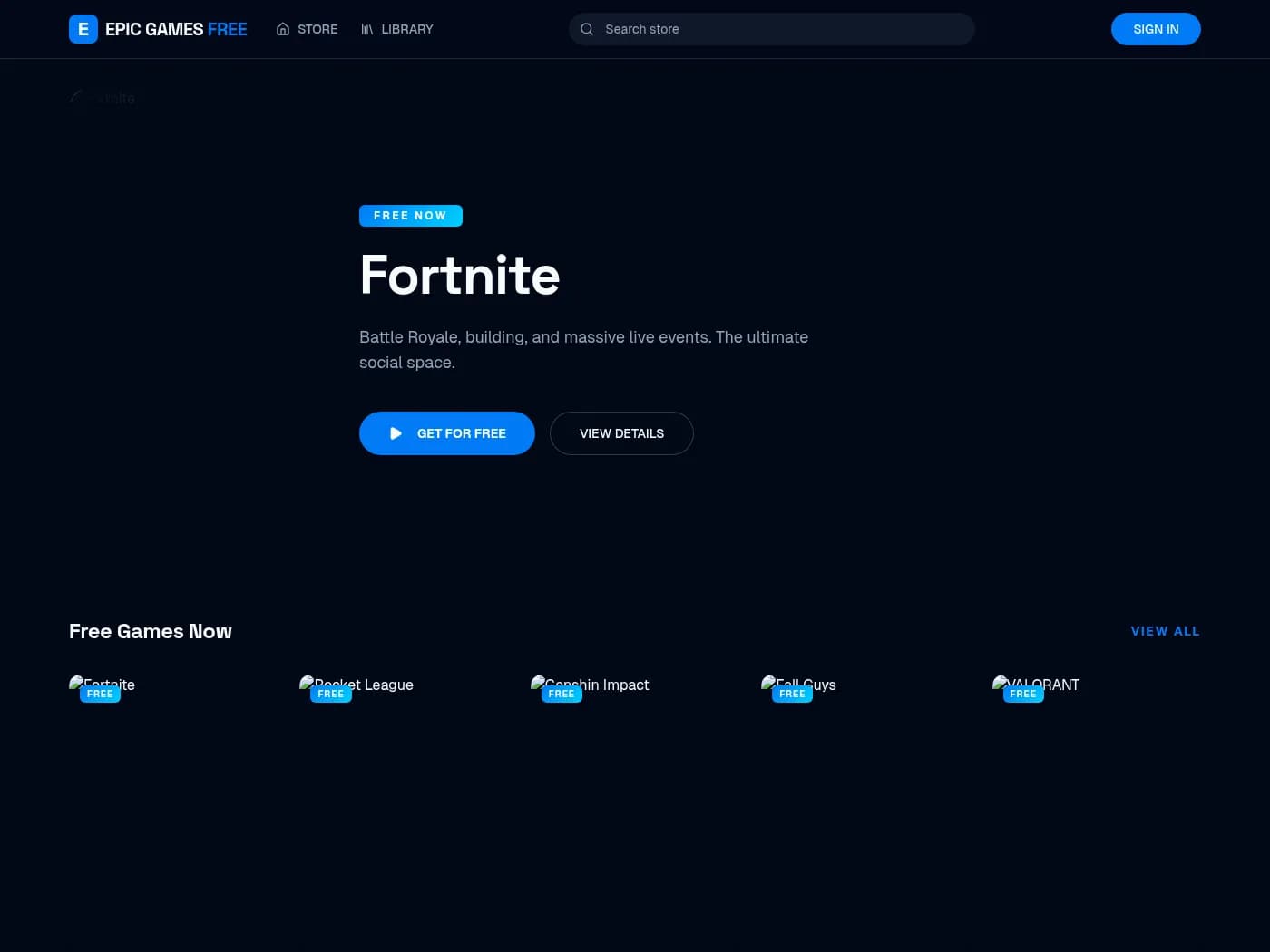 FreeEpic Games Hub