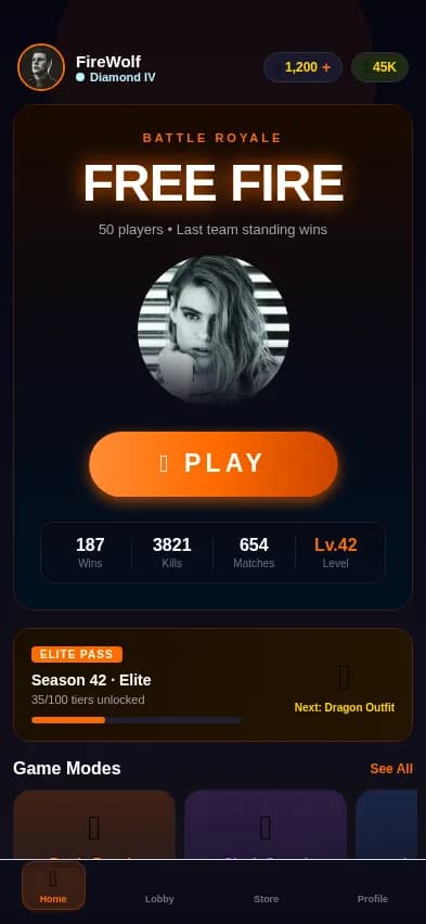 Free Fire Clone