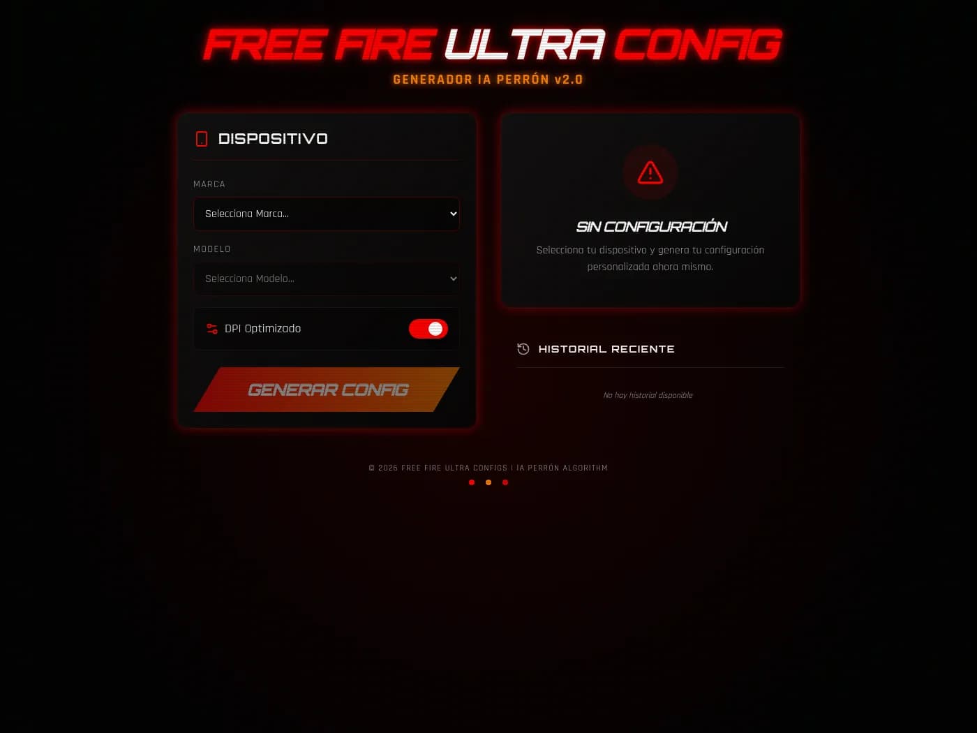 Free Fire Ultra Configs