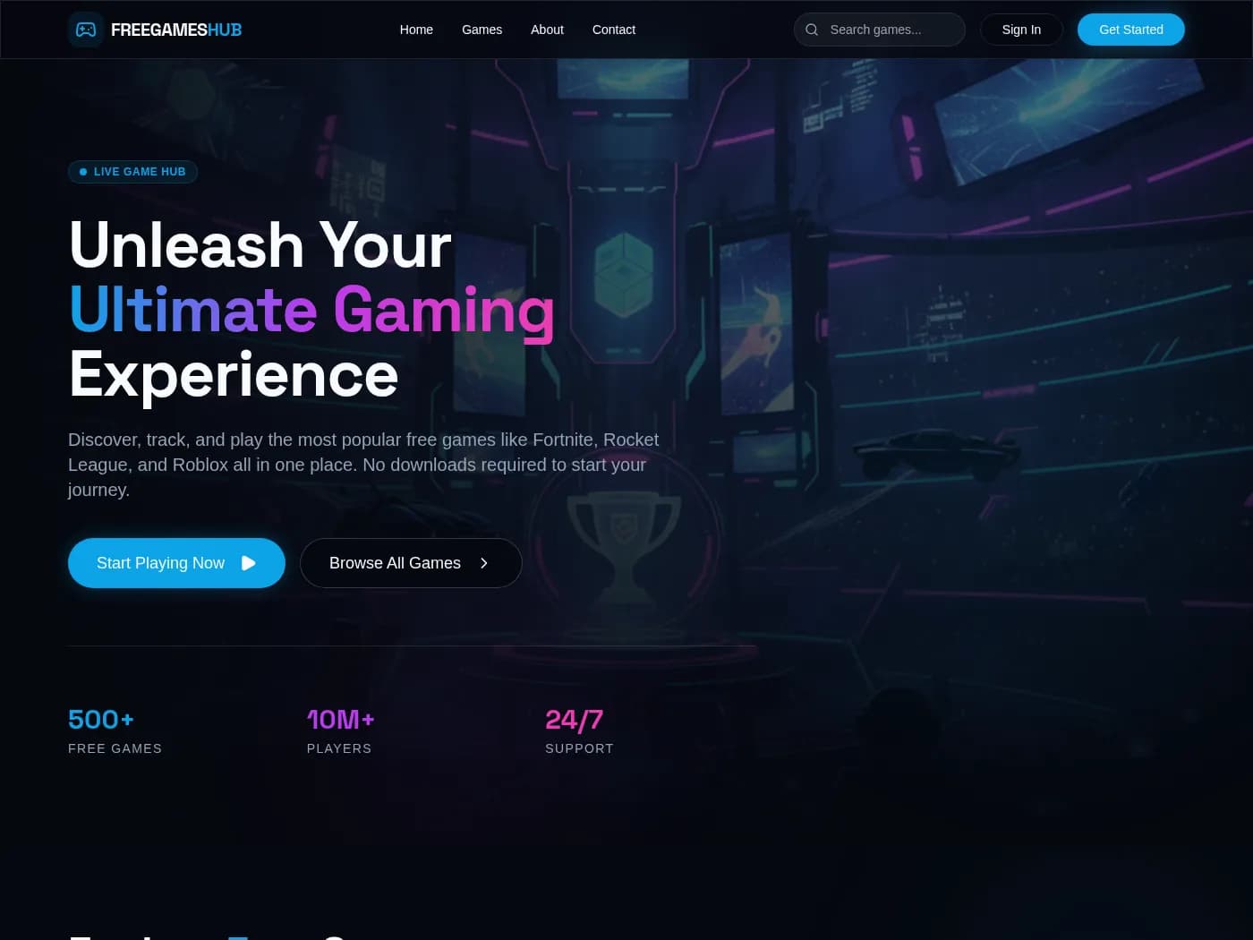 Free Games Hub